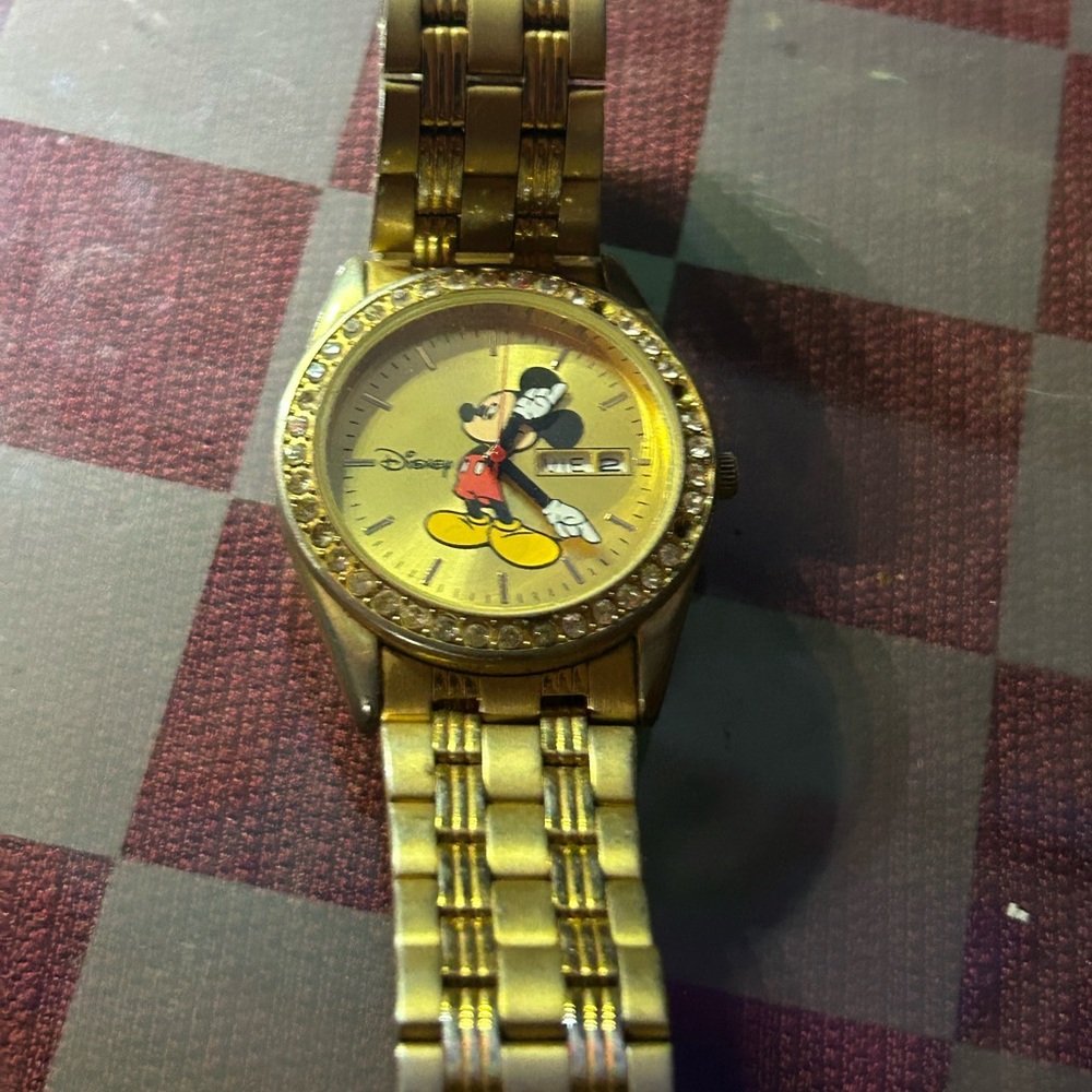 Vintage Walt Disney Stainless Steel Watch - Gem
